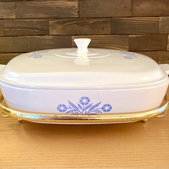 Corningware | Kitchen | Vintage Corningware Cornflower Blue Baking Dish ...